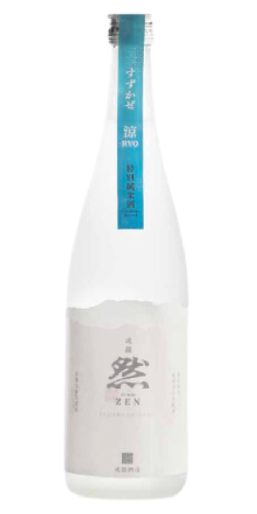 成龍然 特別純米酒 すずかぜ 涼 RYO 720ml – 柴田屋酒店 online